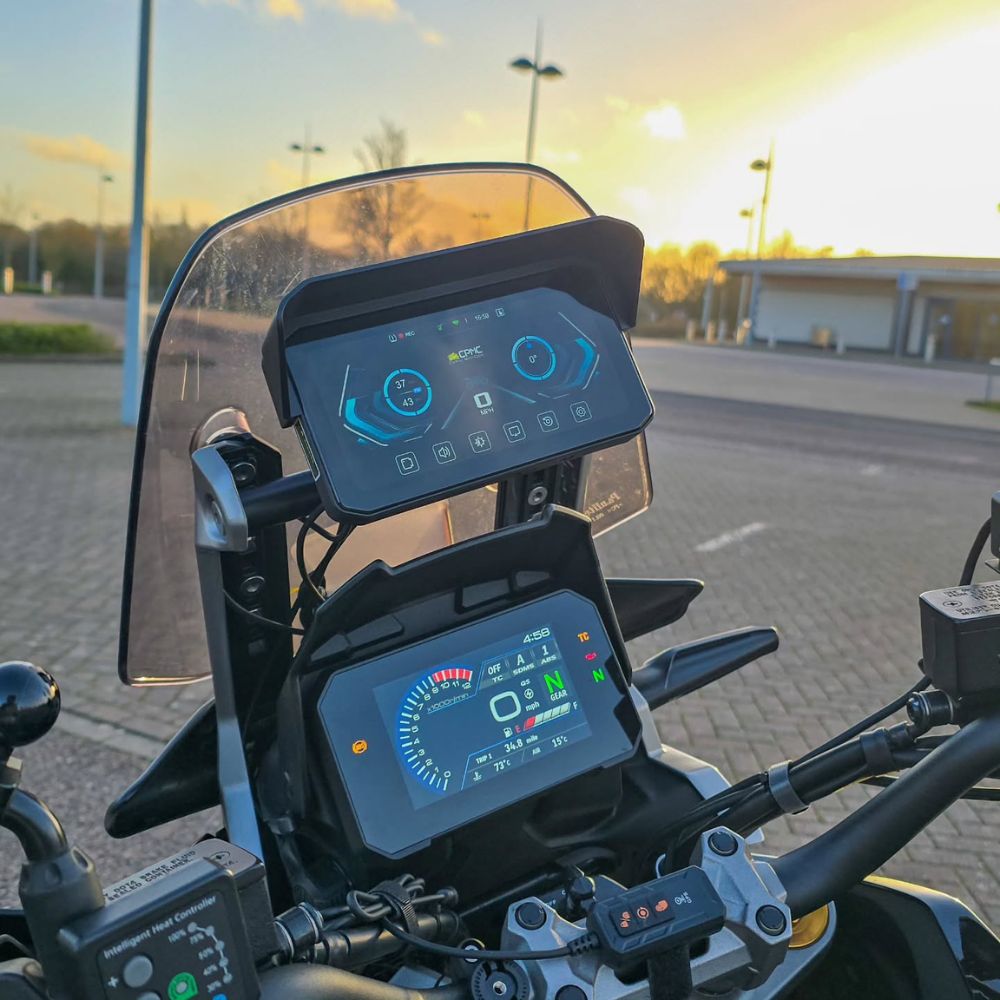 X6 Motorcycle CarPlay System with 2K Dash Cam – CarPlay Motorcycle