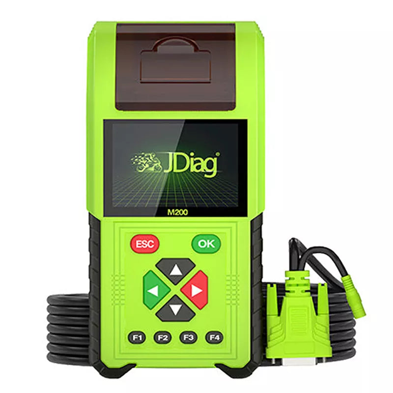Motorcycle OBD 2 Scanner, System Diagnostic & Battery Tester - AM44 ...